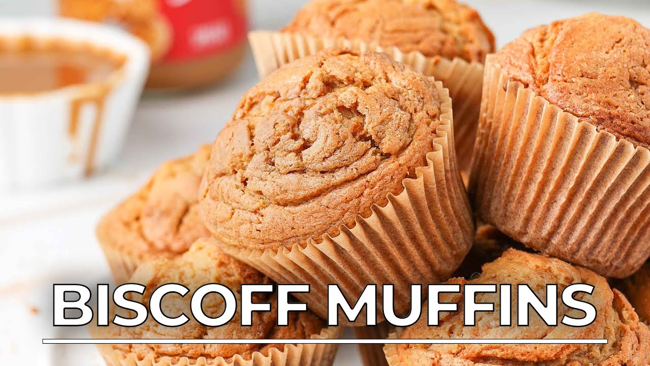 Easy Biscoff Muffins - YouTube