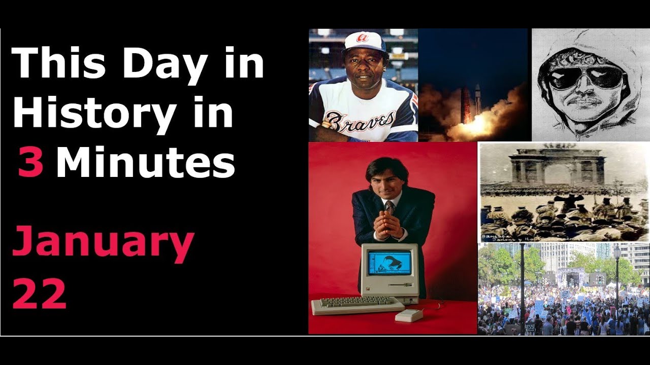 This Day in History - January 22 in 3 Minutes - YouTube