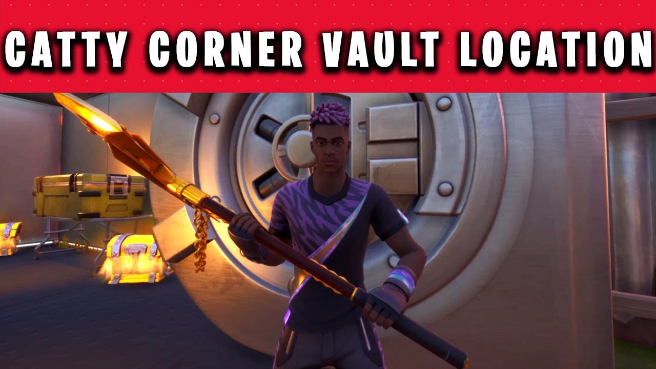 Enter Catty Corner Vault Location - (Week 1 Challenges) - YouTube