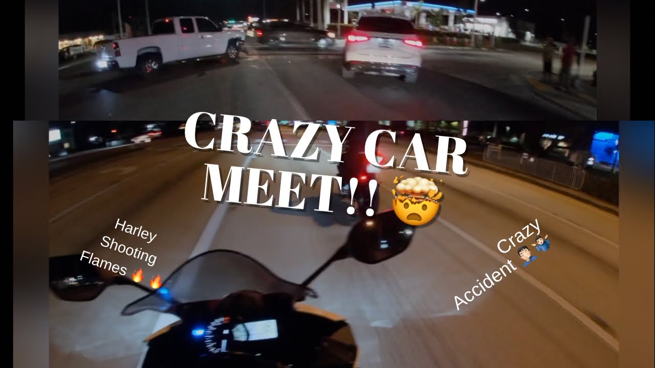 Ride out To the CAR MEETS !! Gets Crazy & accident happen 🤦🏻‍♂️🤯 - YouTube