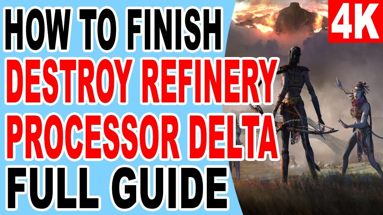 Avatar DLC The Sky breaker Destroy Refinery Processor Delta by Hitting ...