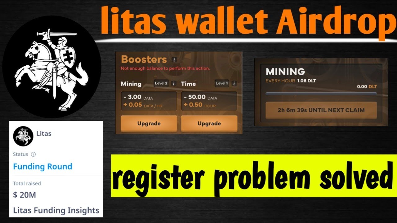 Litas Airdrop | litas Airdrop details | litas register problem solved ...