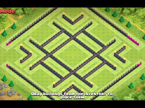 TH10 Farm base (After Update - 275 Walls) - Clash Of Clans - YouTube