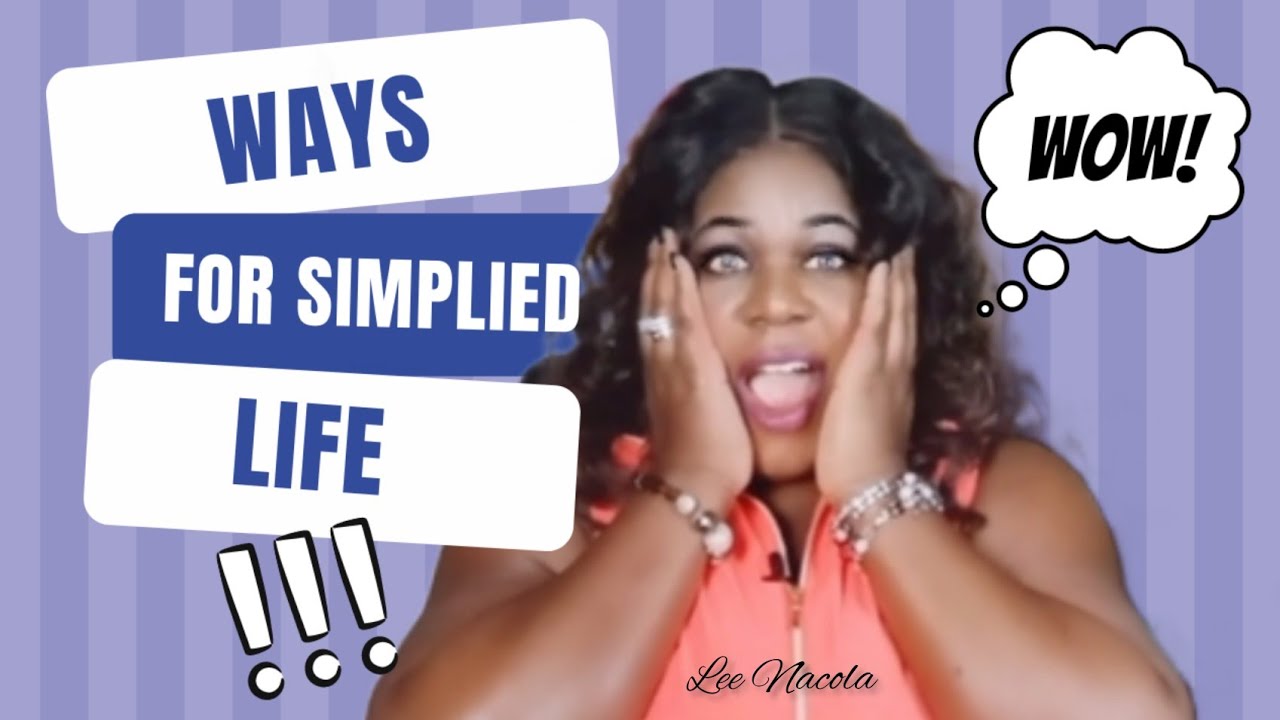 Secret Ways To Simplify Your Life Series 5 Youtube