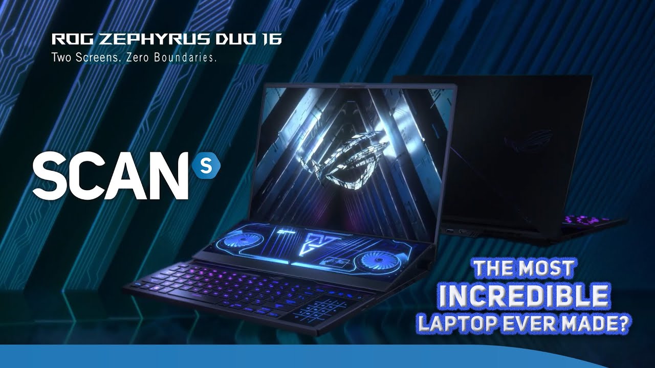 Amp your game with the ROG Zephyrus Duo 16! Two screens, zero ...