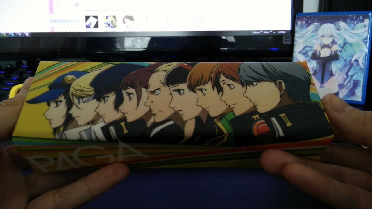 Persona 4 glasses case - YouTube
