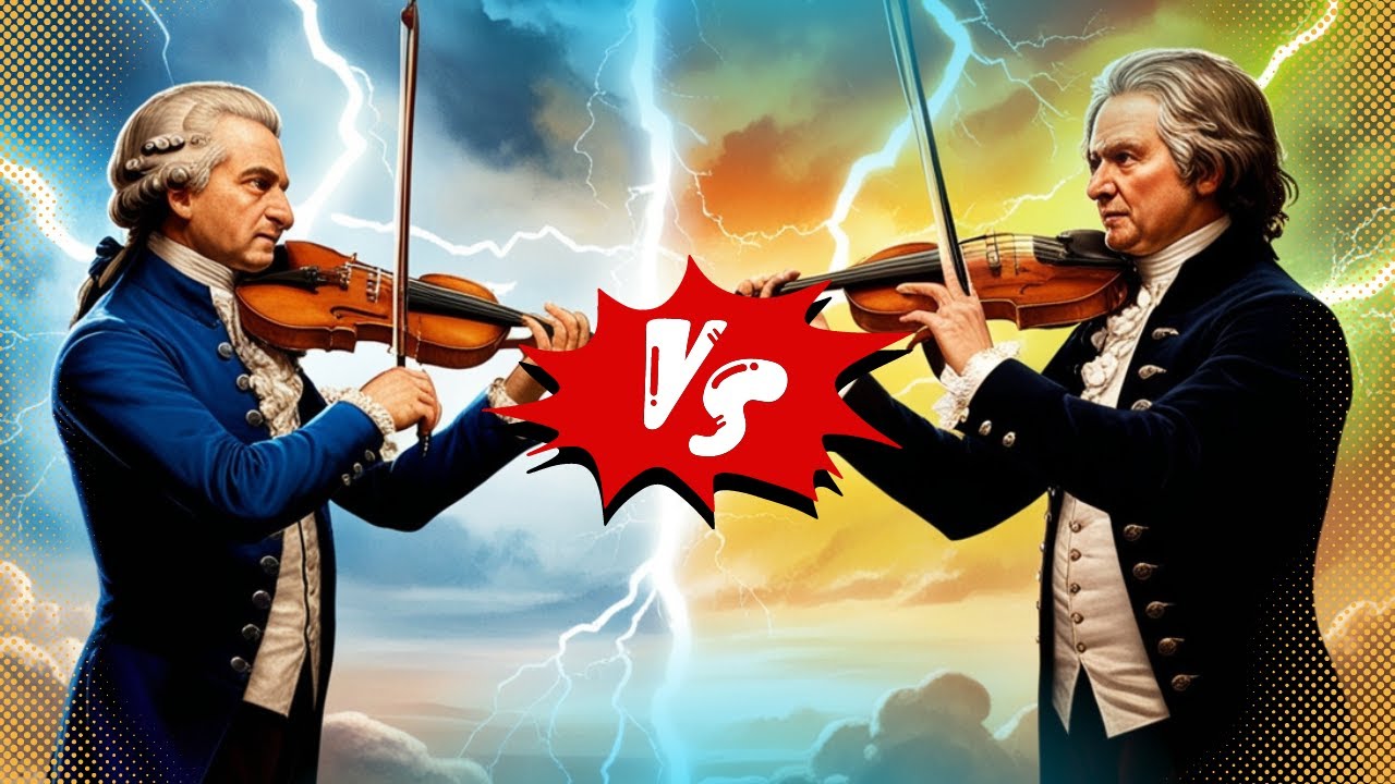 Classical Music Battle: Mozart VS Beethoven - Epic Battle 🎶 - YouTube