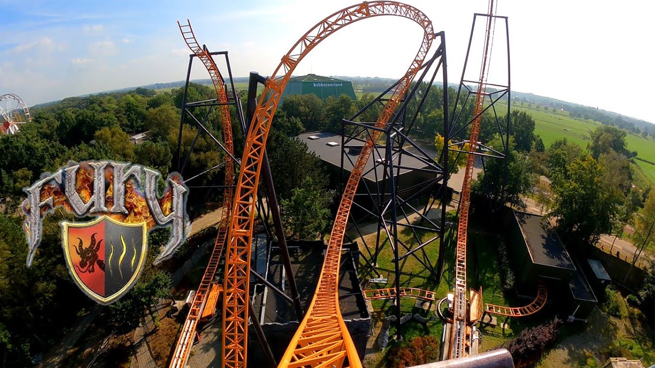 Fury 4K Front Seat POV - Bobbejaanland - YouTube