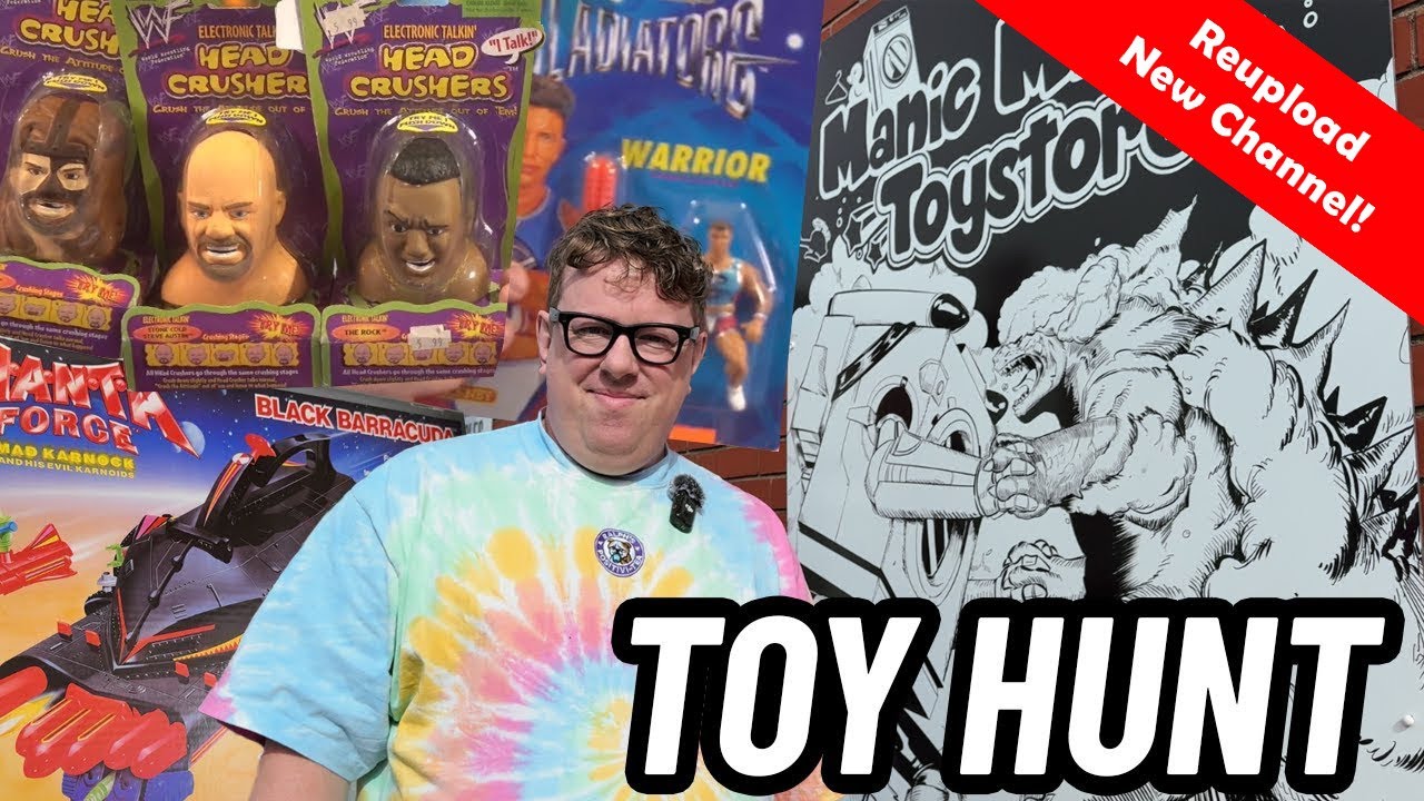 Hunting for Gladiators and Heroes at Manic Minors Toy Store in ...