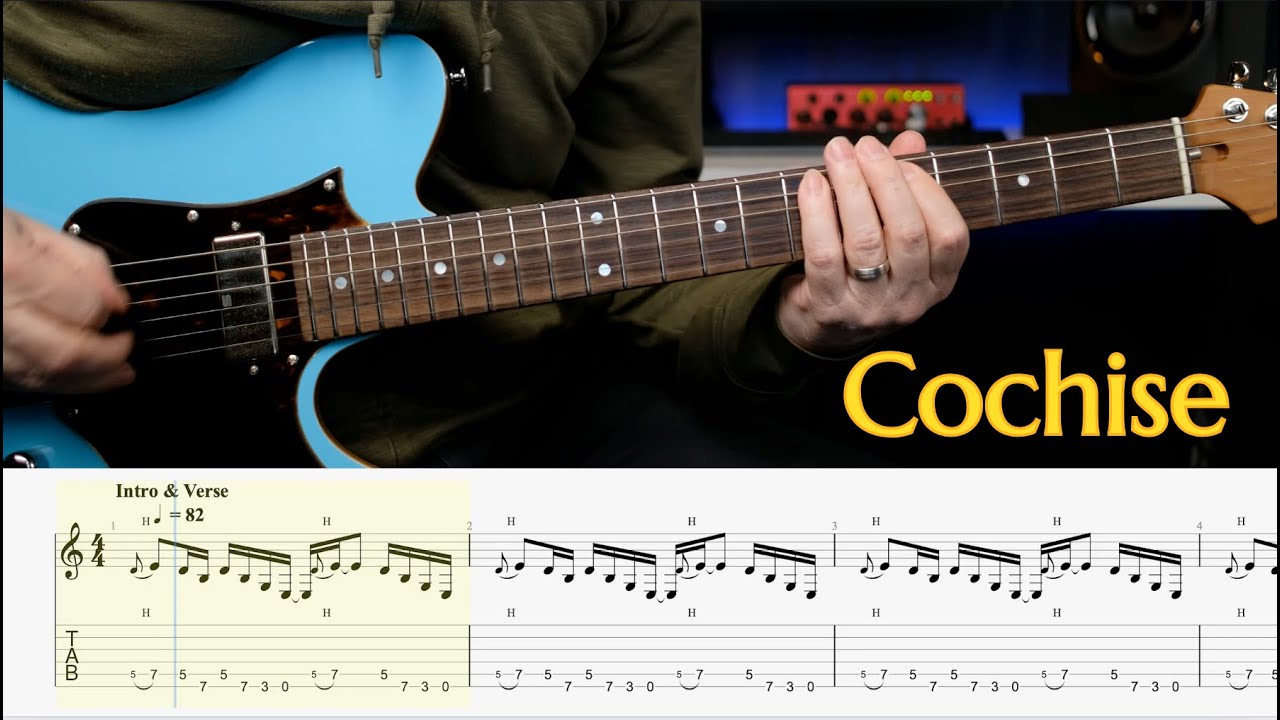 Cochise - Audioslave (Guitar Lesson w/TABs) - YouTube