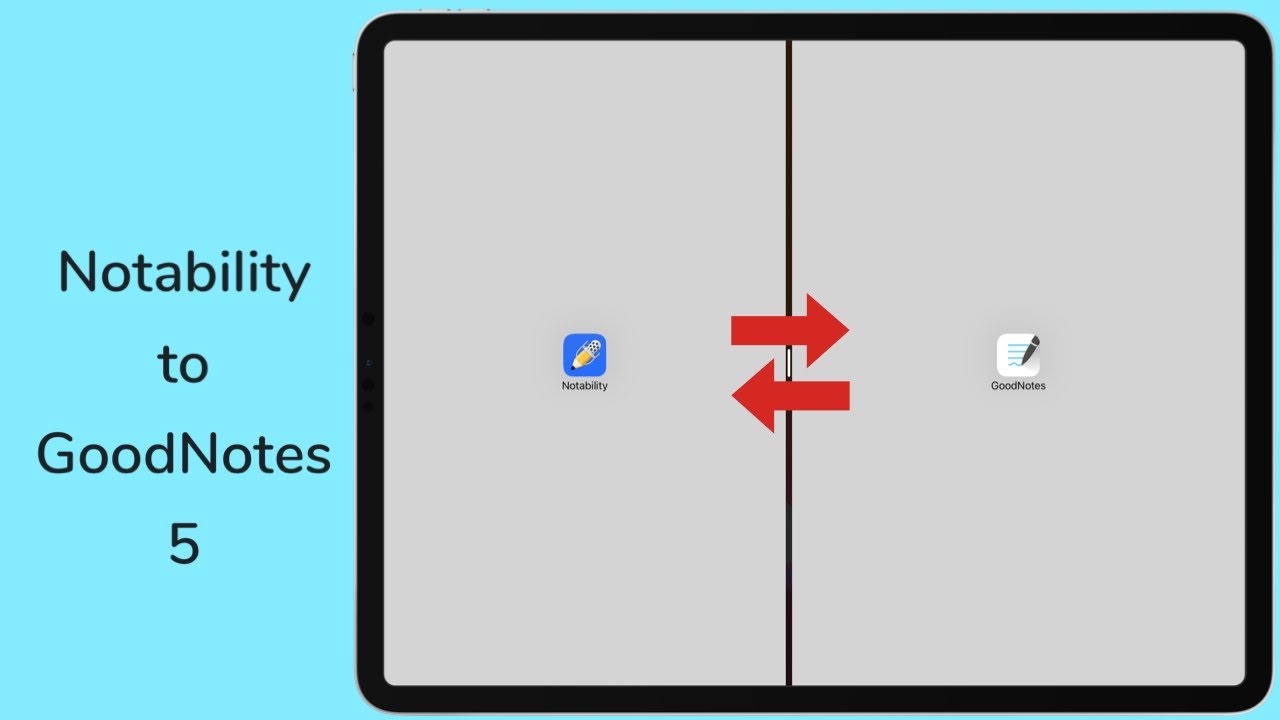 How to move your digital notebooks from Notability to GoodNotes 5 ...