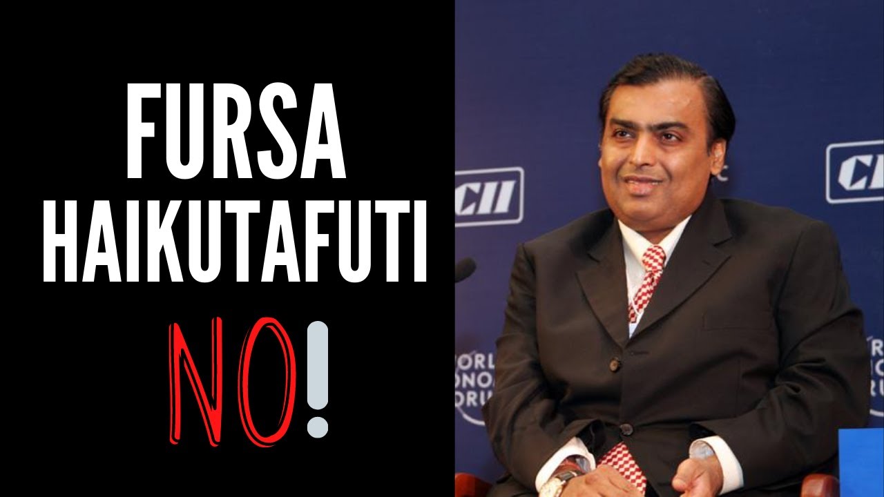 Hadithi Fupi ya Mhindi Tajiri Zaidi Duniani : Mukesh Ambani - YouTube