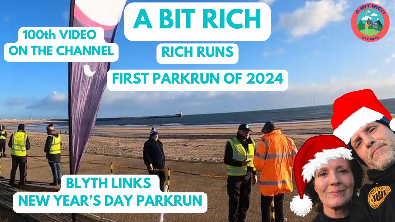 RICH RUNS - FIRST PARK RUN OF 2024 - 100TH VIDEO - NEW YEAR'S DAY AT ...