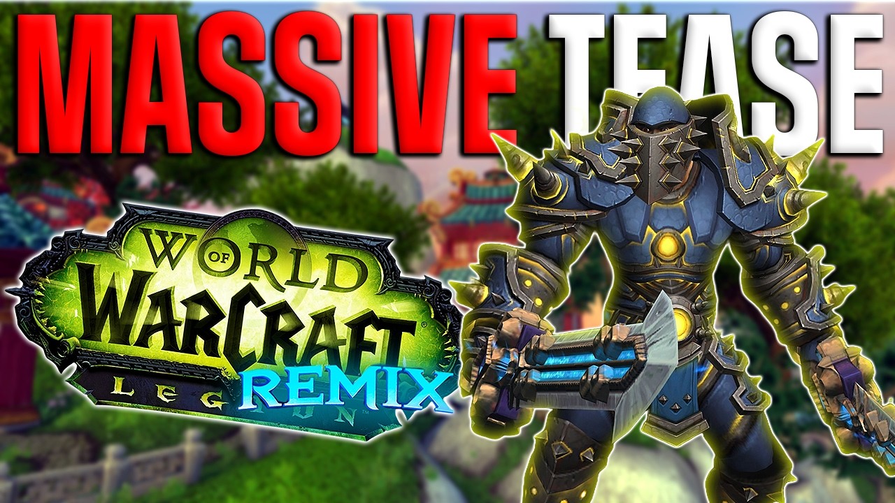 LEGION REMIX Is Coming?? (Huge Reveals) | WoW: The War Within - YouTube