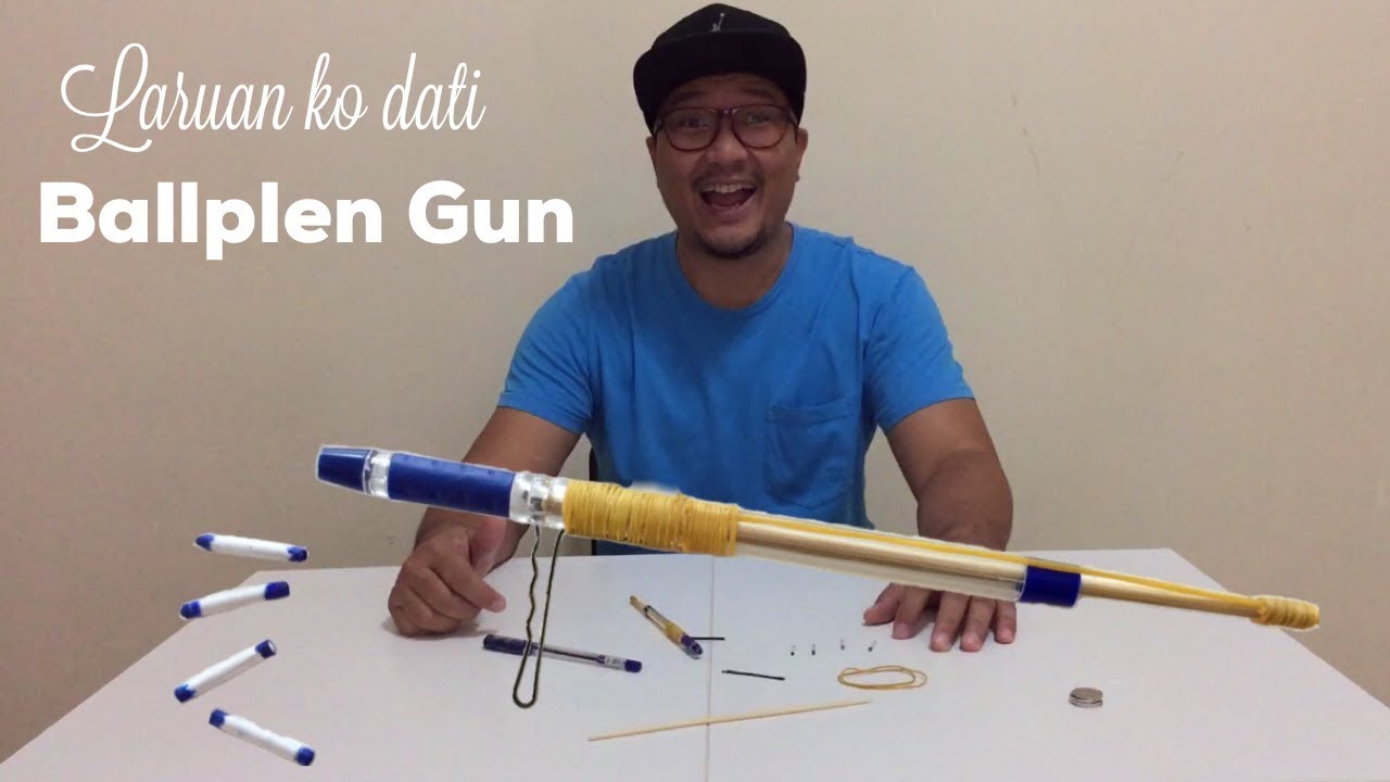 Laruang Pinoy - Laruang gawa sa Ballpen . Ballpen Gun . Laruang ballpen ...