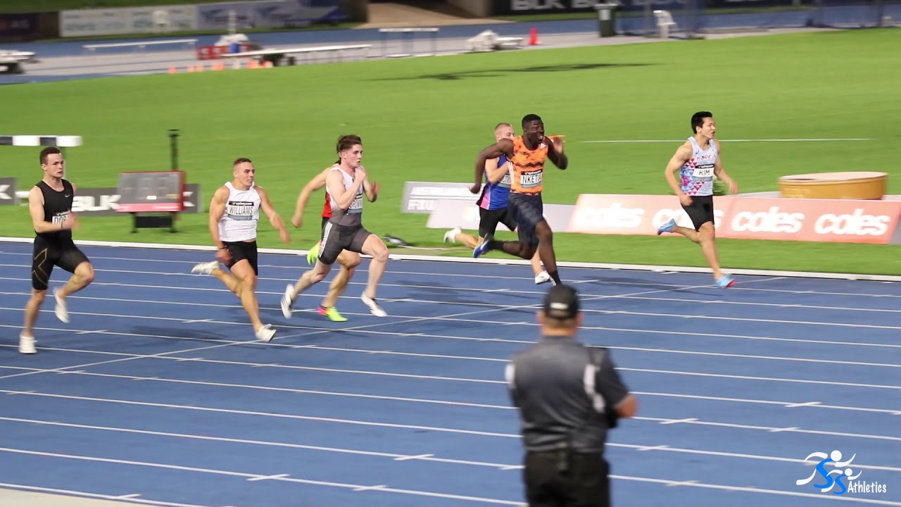 Men's 100m Final 2019 Australian Track & Field Championships - YouTube