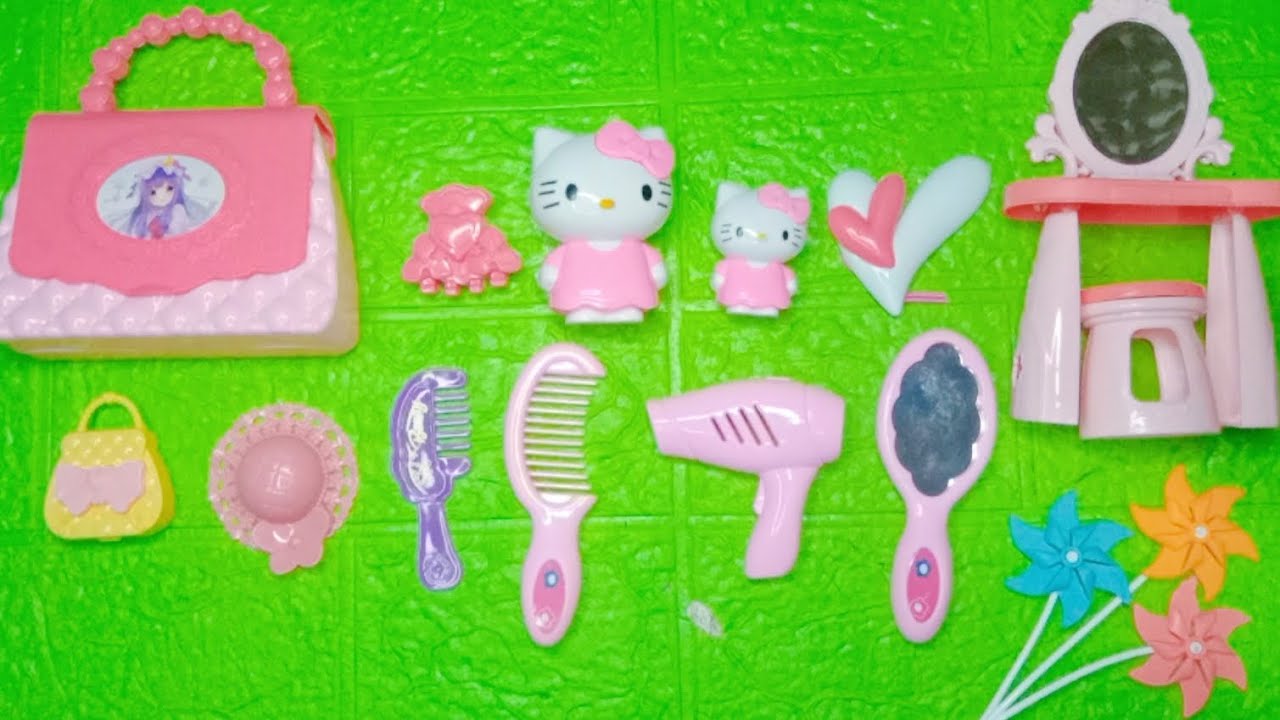 10 Minutes Satisfying with Pink Hello Kitty Fashion and Pink Dresser ...