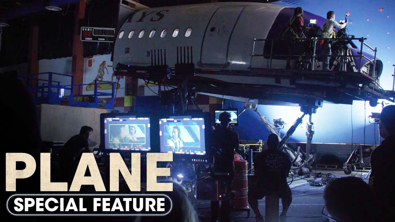 Plane (2023) Special Feature ‘Filming on the Gimbal’ – Gerard Butler ...