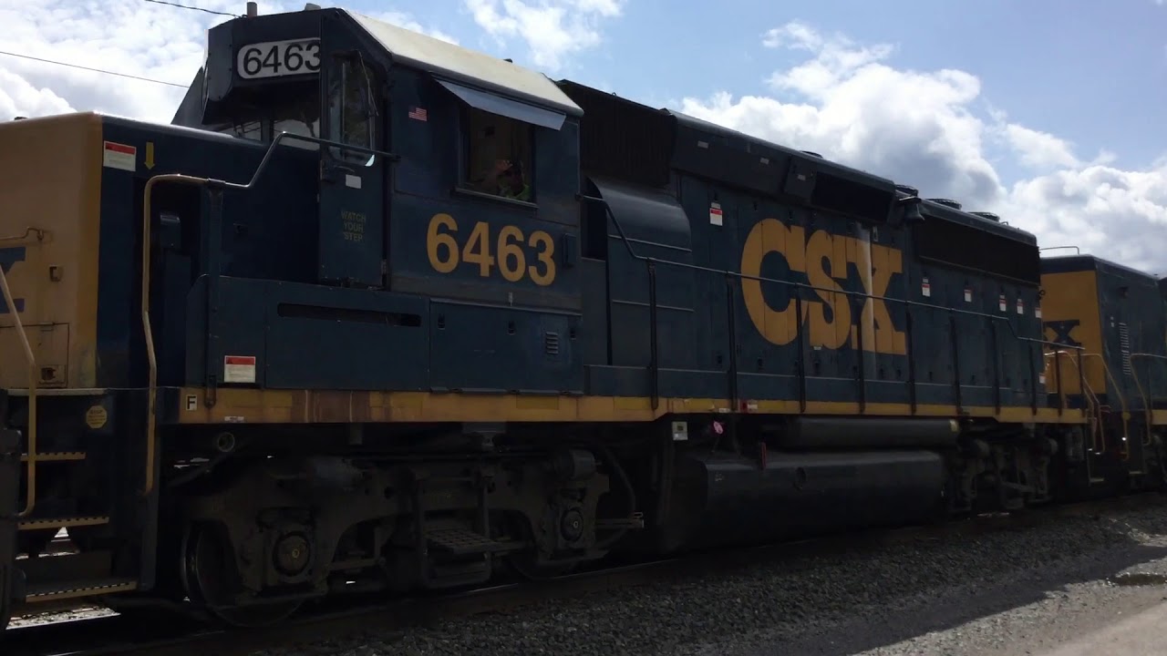 CSX gp38-2 & Gp30 Light Power | Syracuse, NY - YouTube