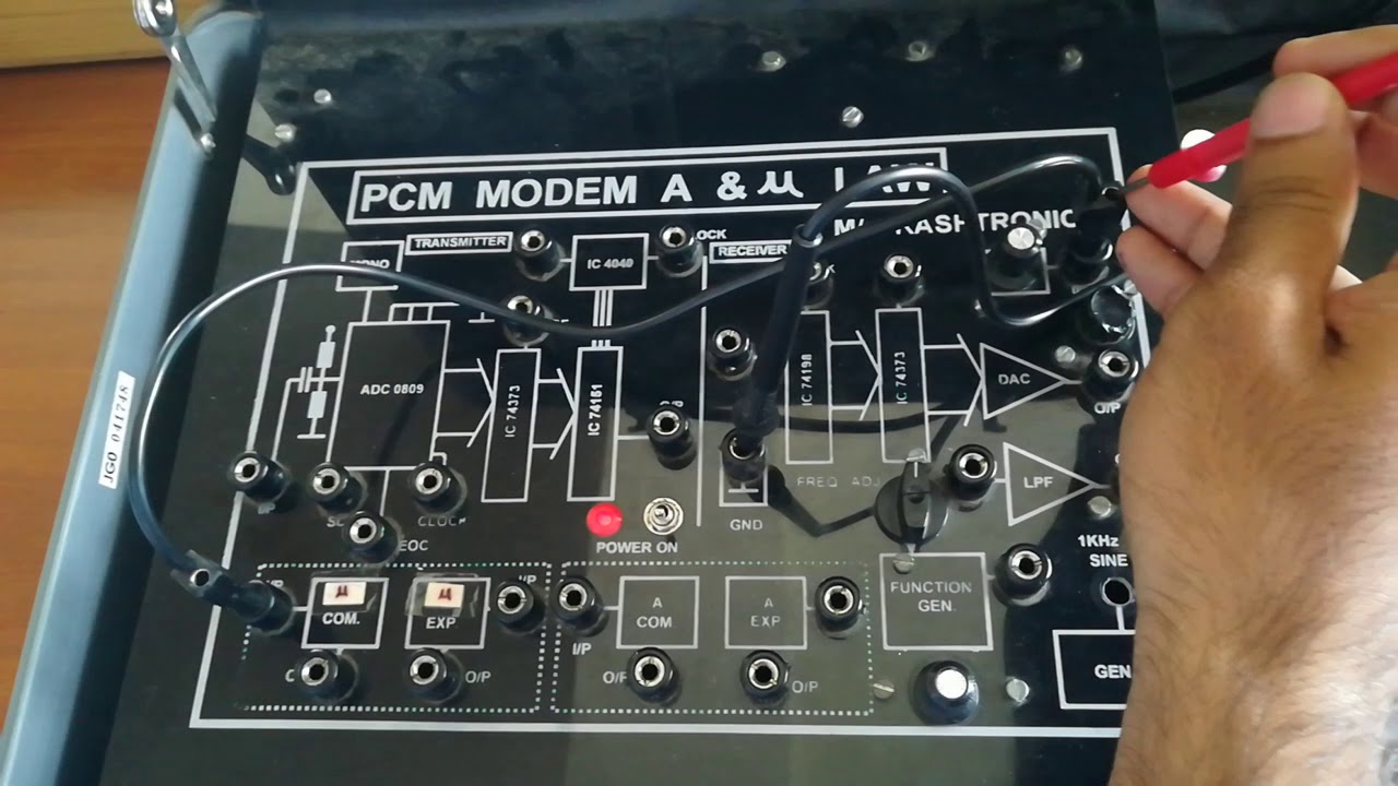 PCM MODEM A AND U LAW - YouTube