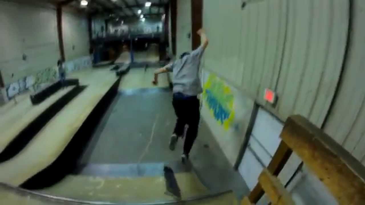 Always a good time at the Factory Skateboard Park - YouTube