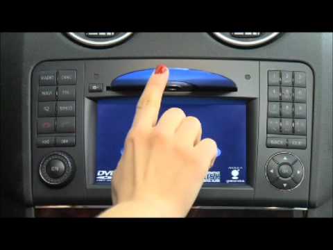 Mercedes-Benz Instructional Video: Load/Eject Discs from DVD changer ...