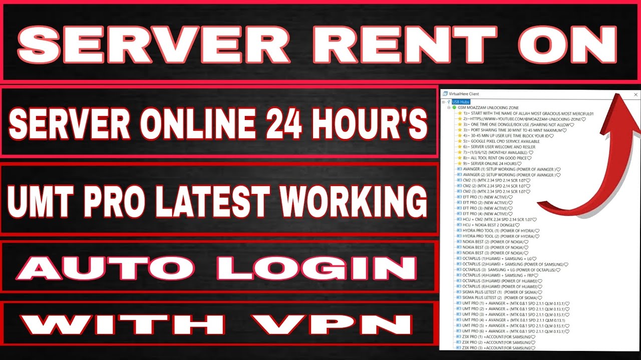 Latest UMT QCFire And UMT MT2 Fixed on Virtual here Server With Radmin ...