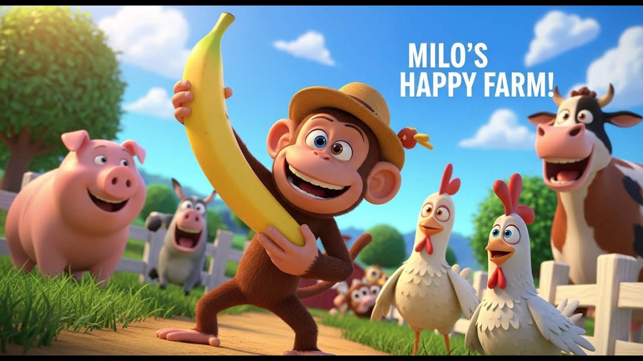 Milo the Monkey: Happy Farm and Mischievous Monkey Farmer - Ultimate ...