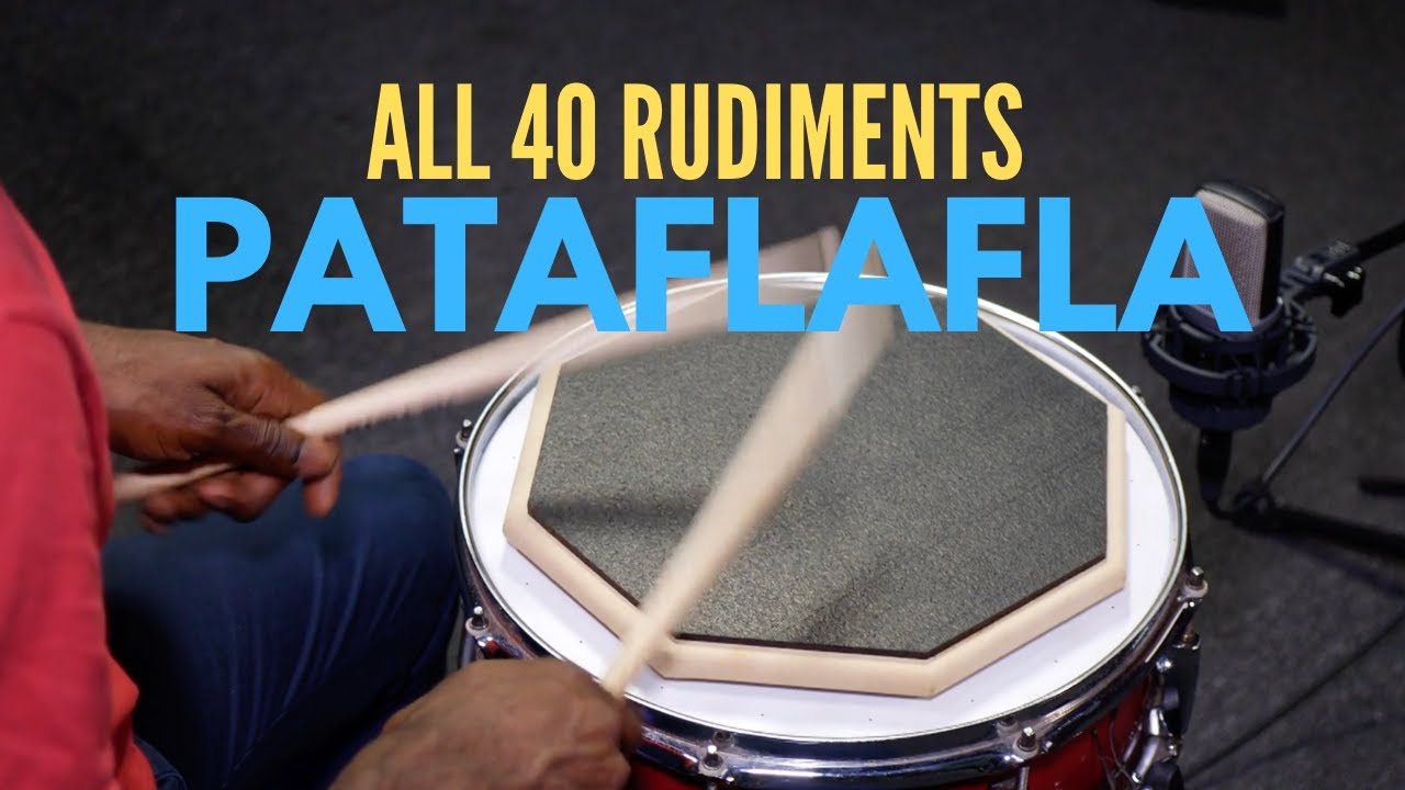 How To Play Pataflafla - Drum Rudiment Lesson - YouTube