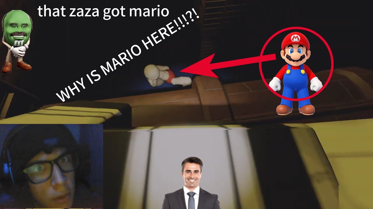 WHAT IS THIS ENTITY MARIO!!!111!!!!!!!!1111 (BACKROOMS START OF ...