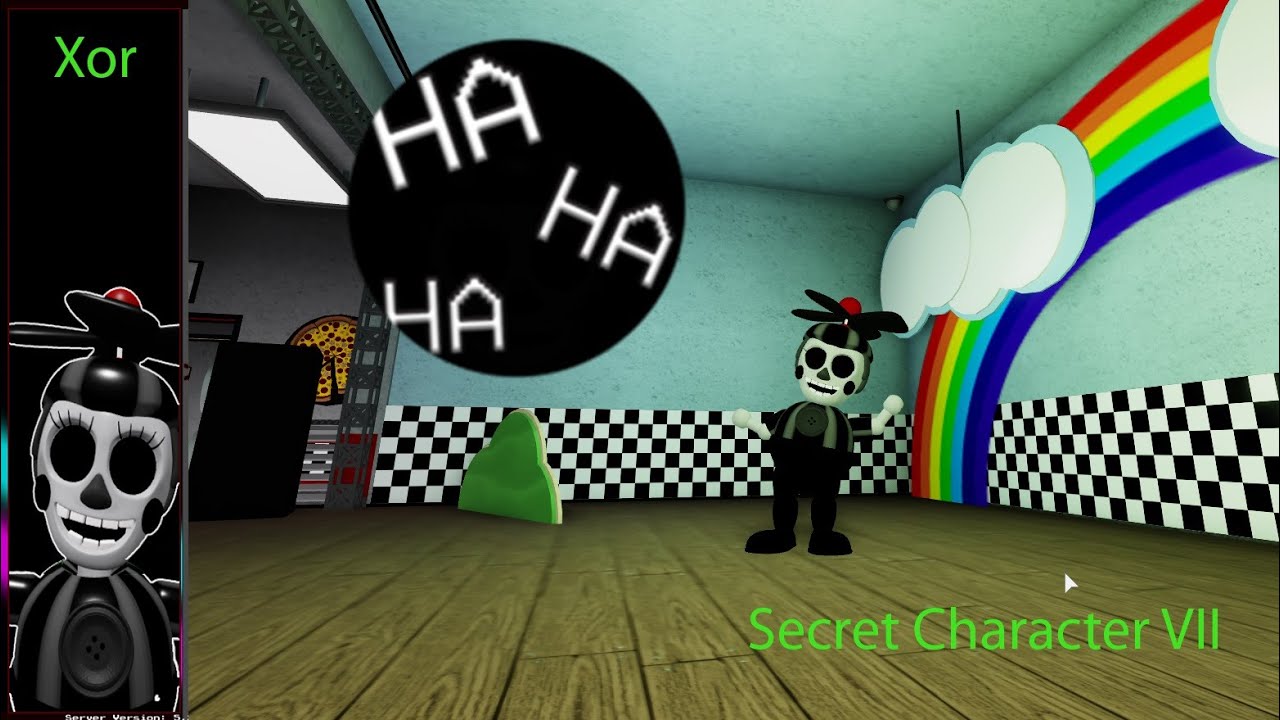 Fredbear's Mega Roleplay Roblox как получить Badge Secret Character VII ...