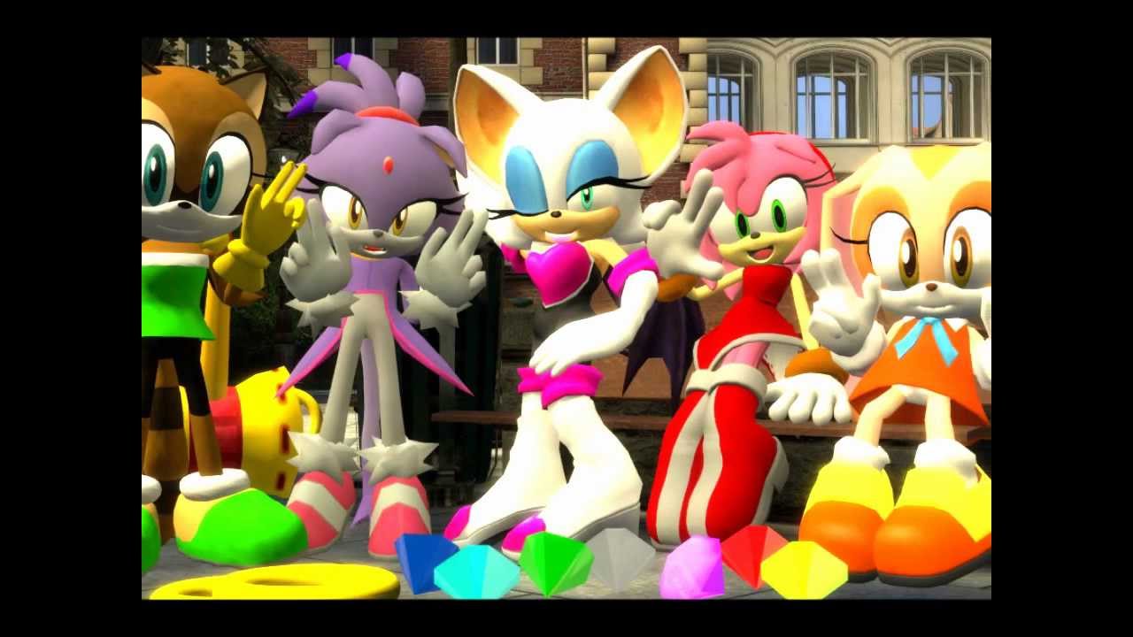Sonic girls tribute ~ (TIK TOK REMIX) - YouTube