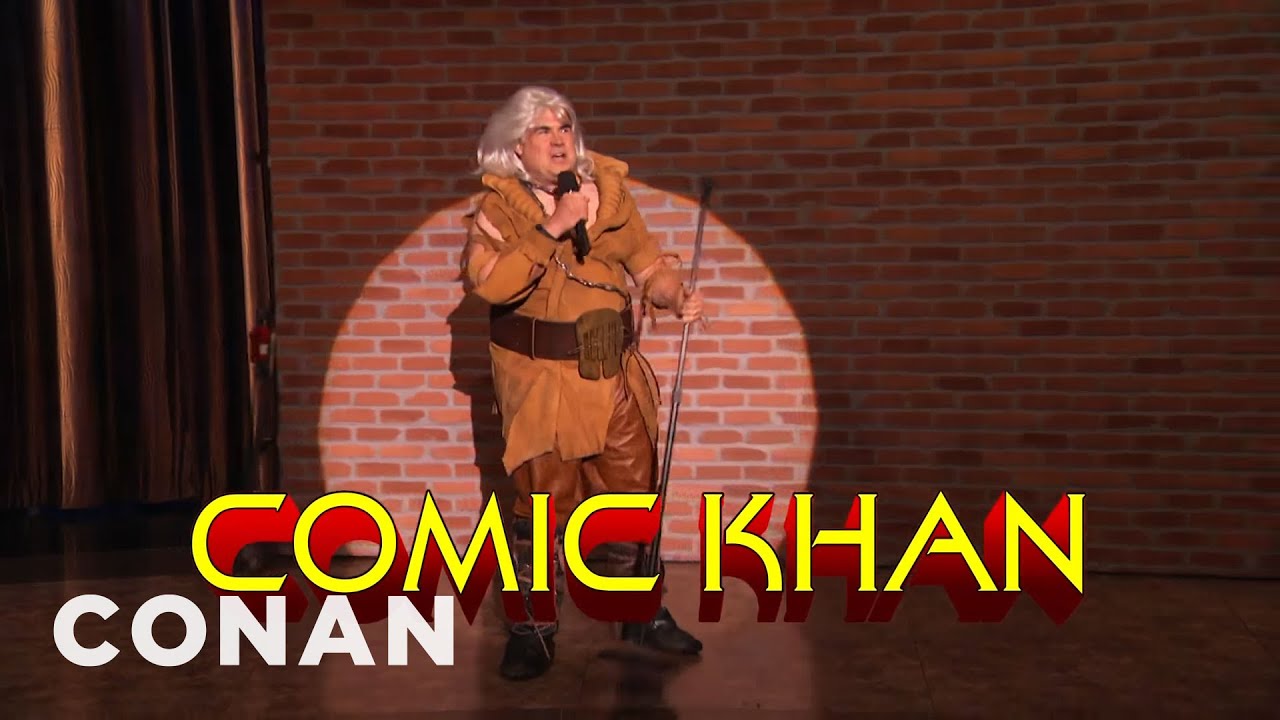 Comic Khan Heralds The Coming Of #ConanCon | CONAN on TBS - YouTube
