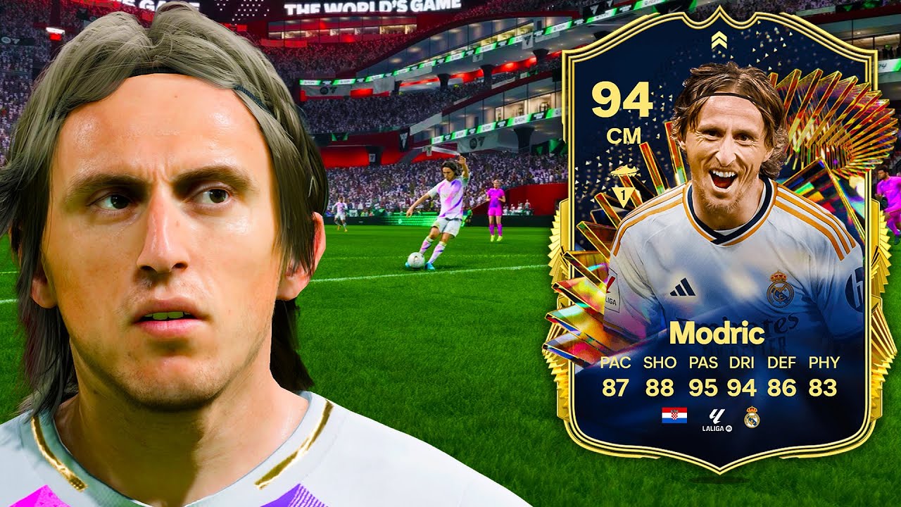 94 Live TOTS Modric Player Review - EA FC 24 - YouTube