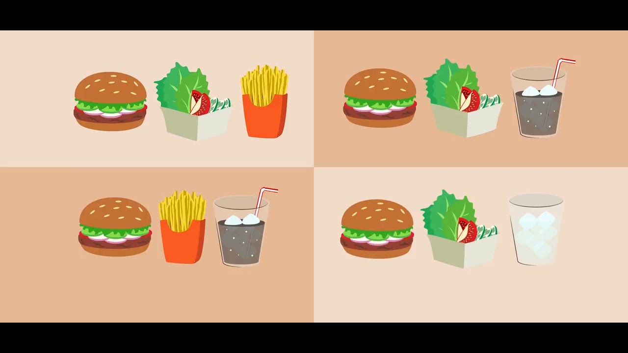 English Listening Comprehension Ordering a Burger in English - YouTube