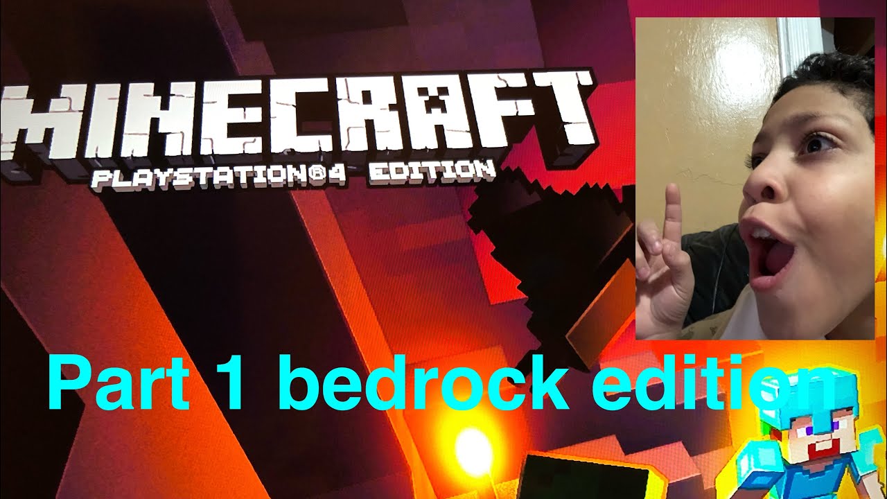 Minecraft* gameplay Bedrock edition part 1 - YouTube