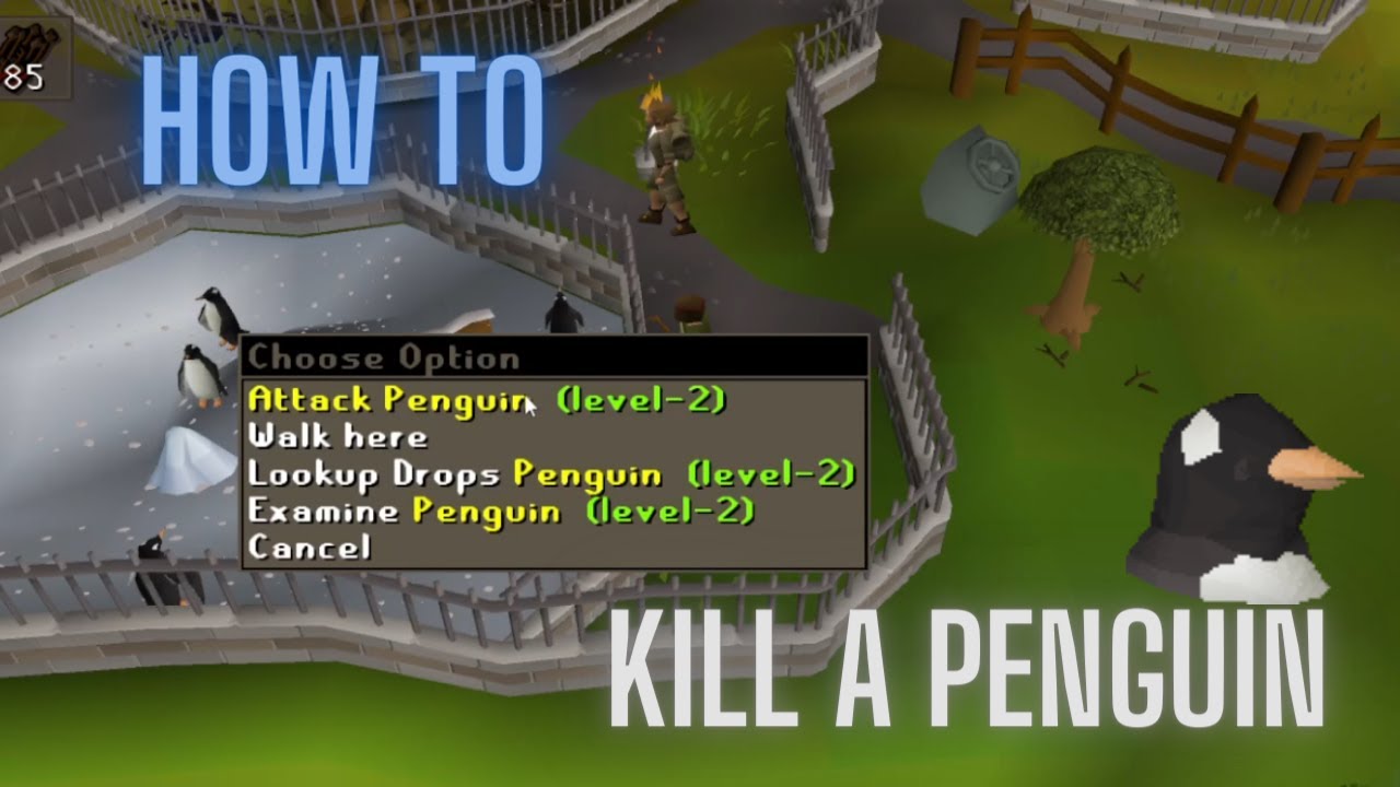 OSRS How to kill a penguin - YouTube