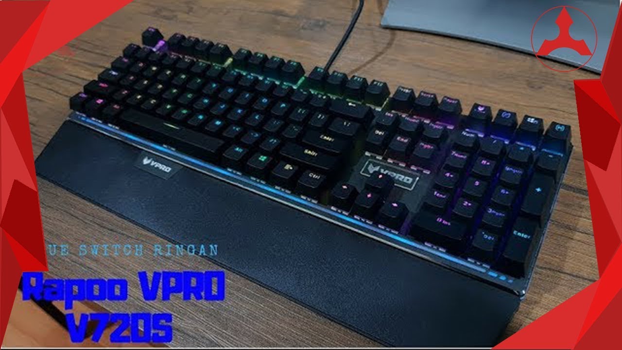Review Mechanical Keyboard Rapoo VPRO V720s Indonesia, Blue Switch ...