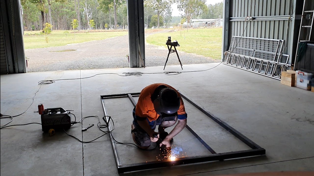 DIY lawn leveling drag - YouTube