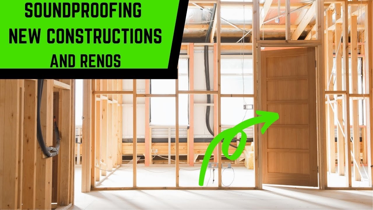 BEST Ways To Soundproof New Construction & Renos! - YouTube