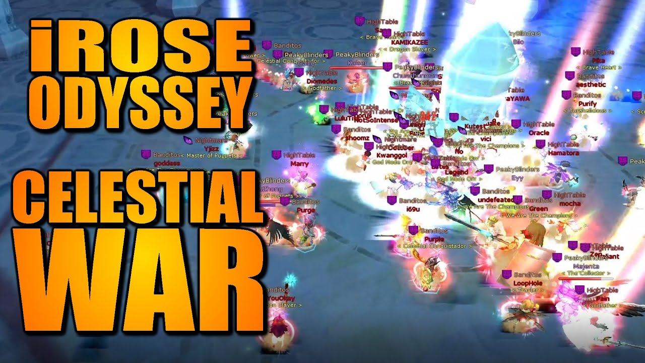 iRose Odyssey | CELESTIAL WAR | HighTable/Banditos/PeakyBlinders vs Nightmare/MAFIA 02/04/24 ...