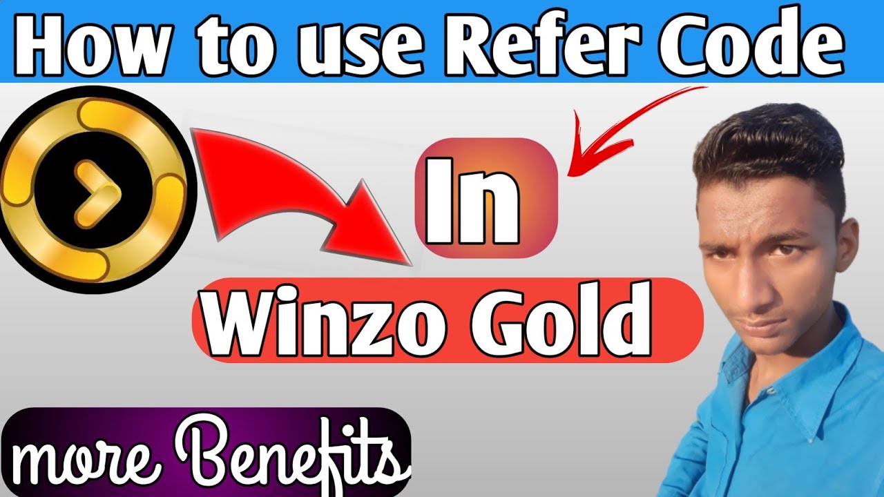 How to use refer code in winzo gold|winzo gold Refer code - YouTube