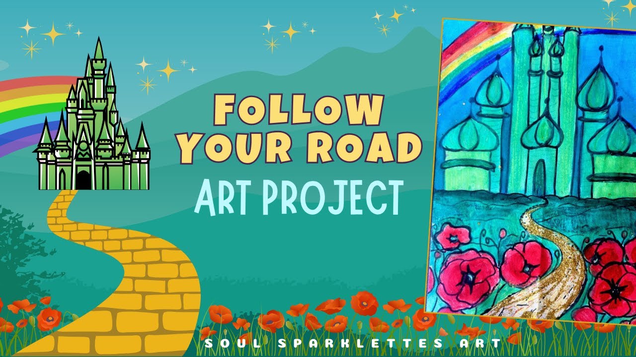 Follow Your Road | Art Lesson for Kids - YouTube