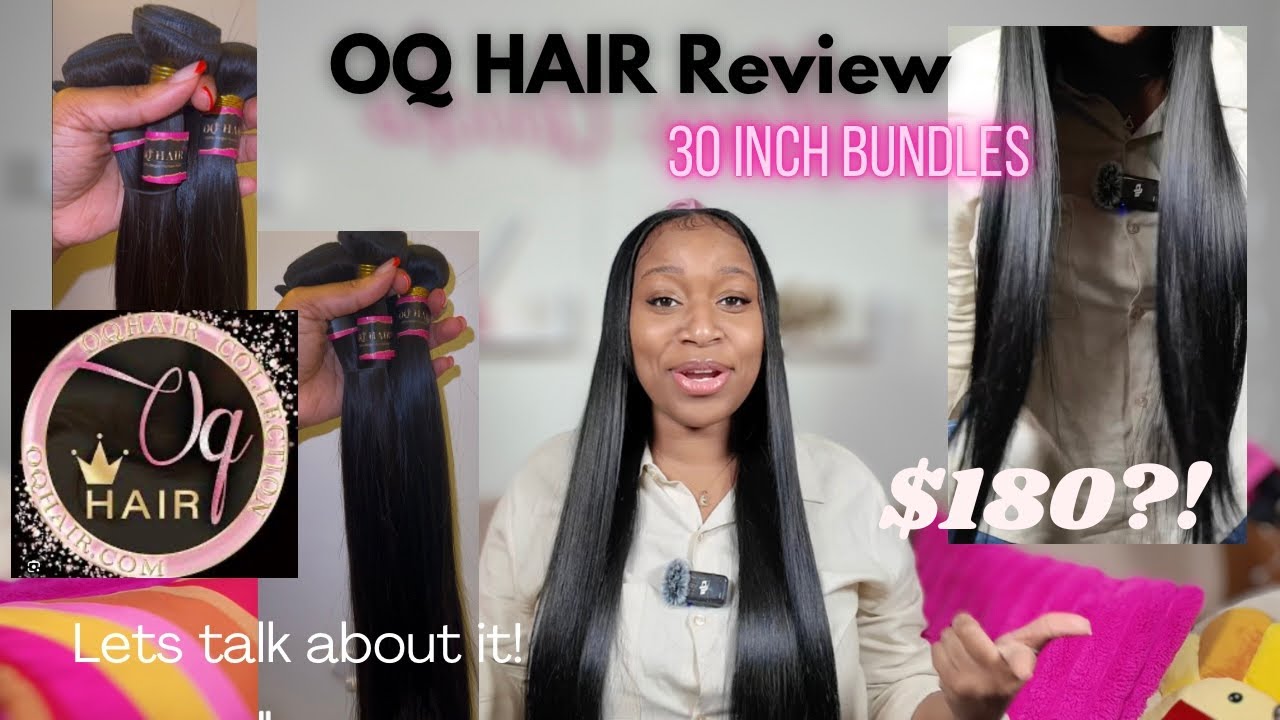 OQ Hair bundles Review! 28/28/30/30 - YouTube
