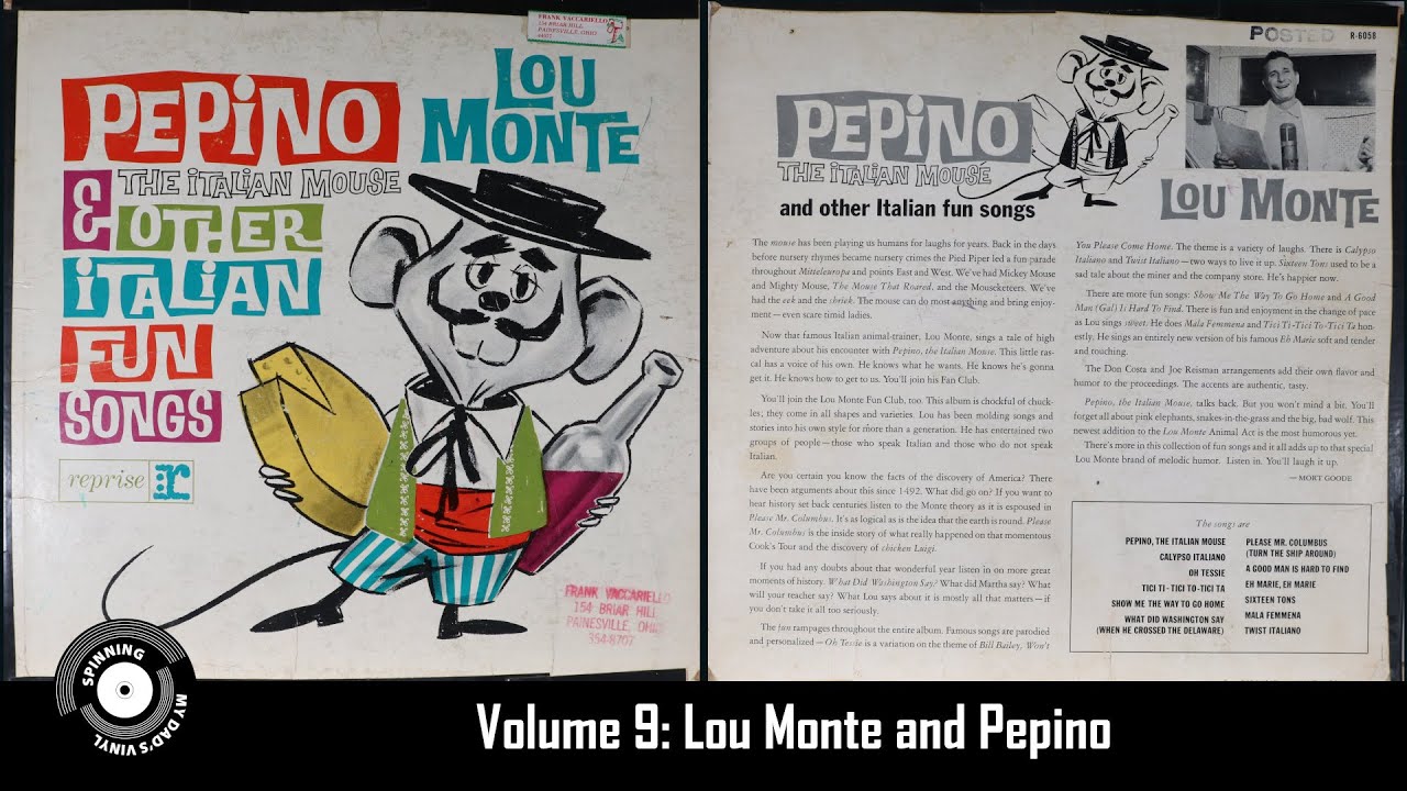 Volume 9: Lou Monte and Pepino - YouTube