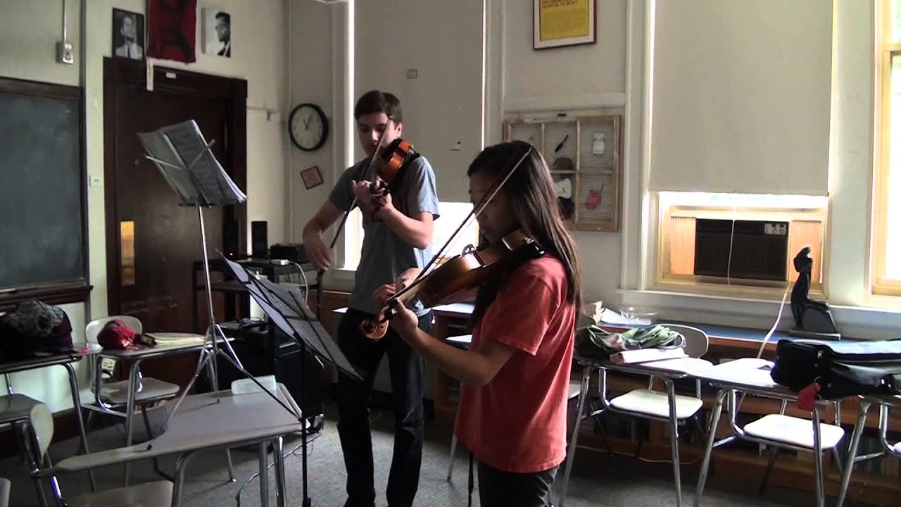 Peter Fletcher - Violin-Viola Duet 1st movement - YouTube