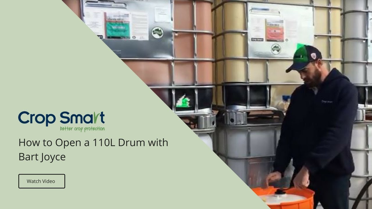 How to Open a 110L Enviro Drum - YouTube