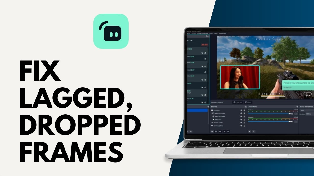 How to Fix Lagged and Dropped Frames on Streamlabs - YouTube
