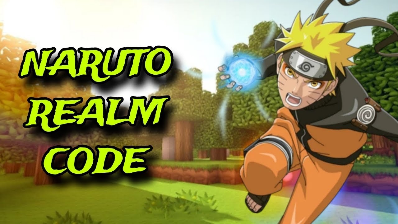 BEST NARUTO REALM CODE FOR BEDROCK EDITION! - YouTube