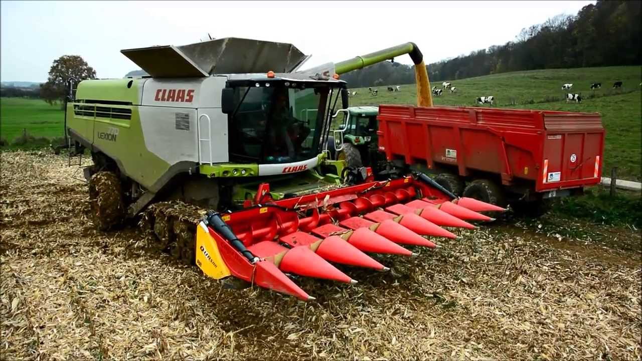 NEW Claas Lexion 770 TT - Corn Harvest - YouTube